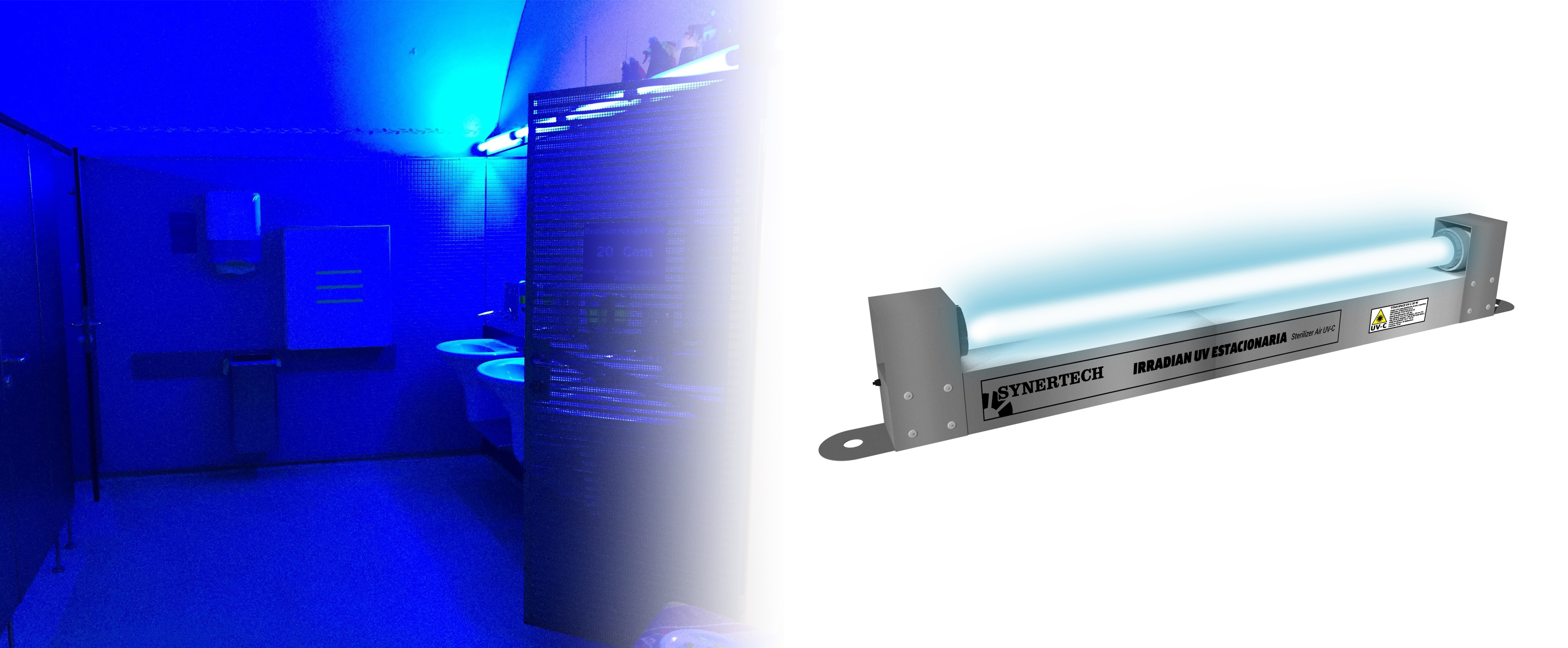 Lamparas Ultravioleta para Desinfeccion Comercial Irradian